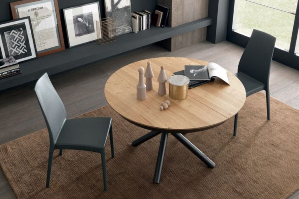 The most beautiful modern extendable round tables